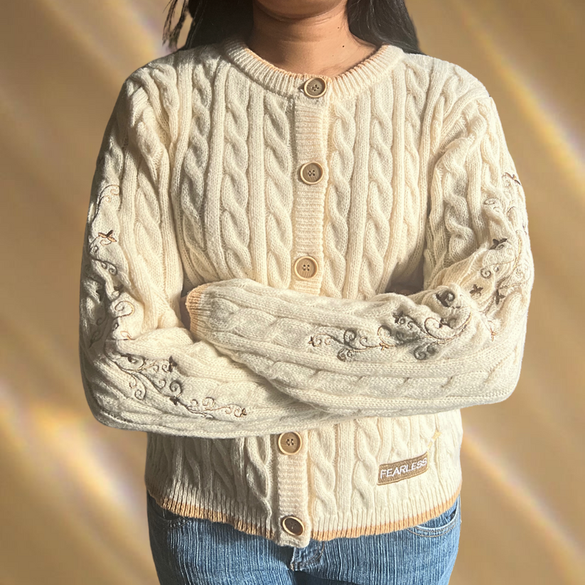 Fearless Cardigan – Ari Embroidery Studio